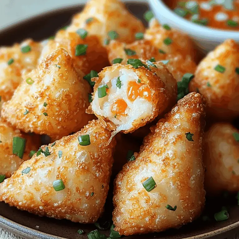 Irresistibly Crispy Crab Rangoon Bombs - Tasty with Lara