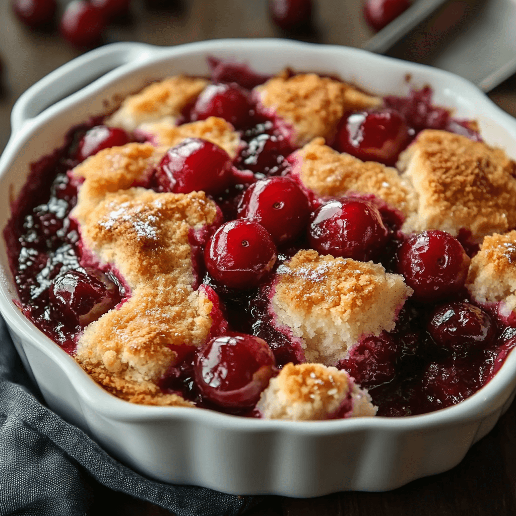 Old-Fashioned Cherry Cobbler: A Delightfully Easy Dessert Recipe ...