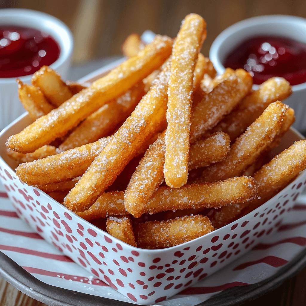 Delightful & Crispy Sugar Cookie Fries Recipe - Tasty with Lara