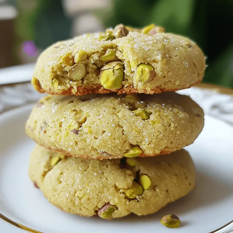 Amazing Italian Pistachio Cookies - Tasty with Lara