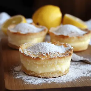 Baby Lemon Impossible Pies: A Simple and Zesty Dessert Delight - Tasty ...