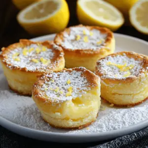 Baby Lemon Impossible Pies: A Simple and Zesty Dessert Delight - Tasty ...