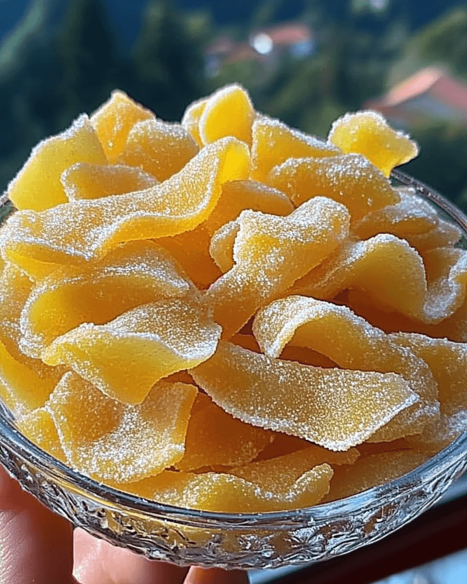 Candied Lemon Peel: Sweet, Tangy Delights to Make at Home