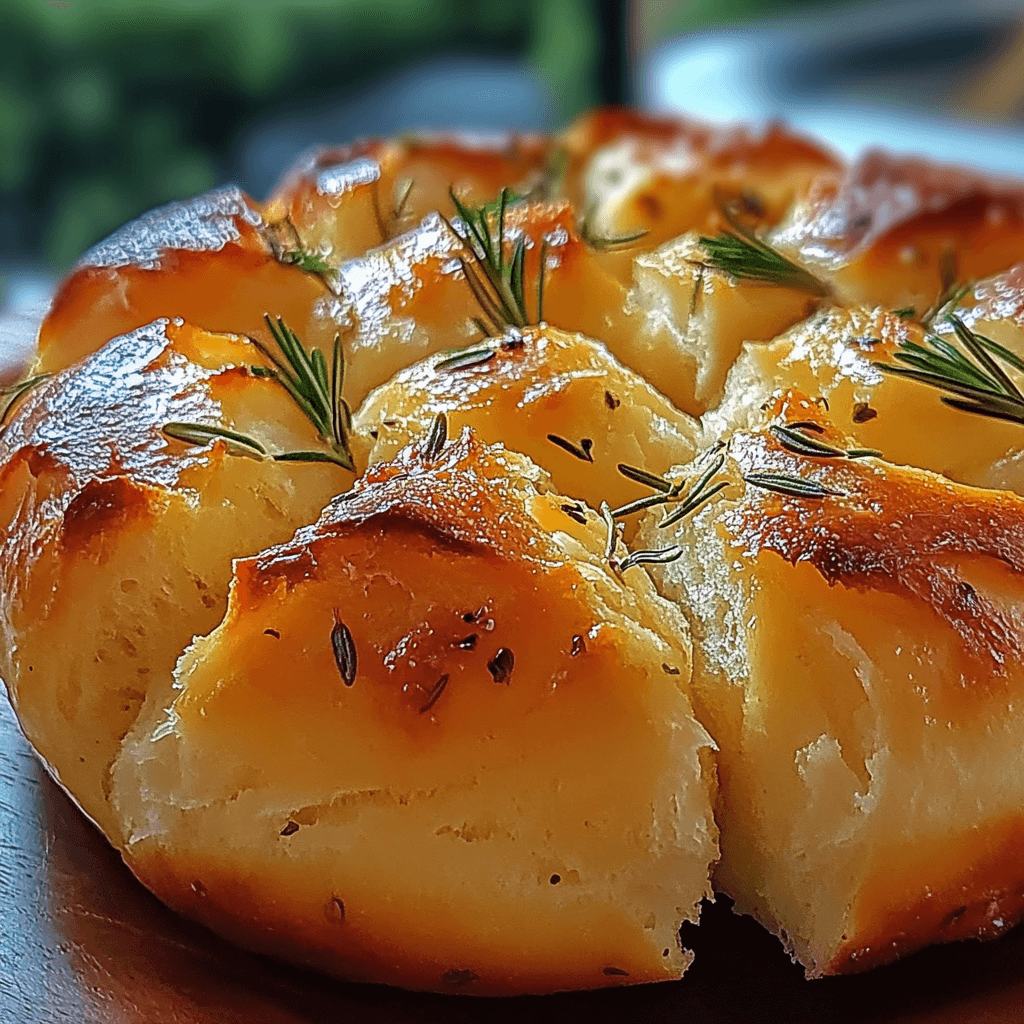 Savory Rosemary Garlic Pull-Apart Loaf - Tasty with Lara