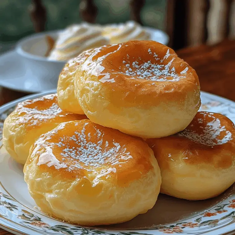 Delicate & Delicious Cinnamon Nun's Puffs - Tasty with Lara