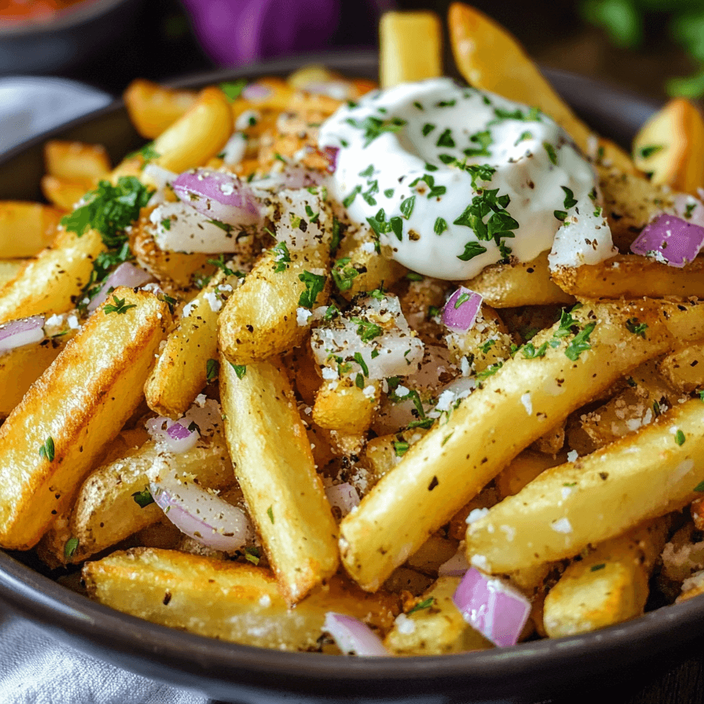 Homemade Greek Fries - Tasty with Lara