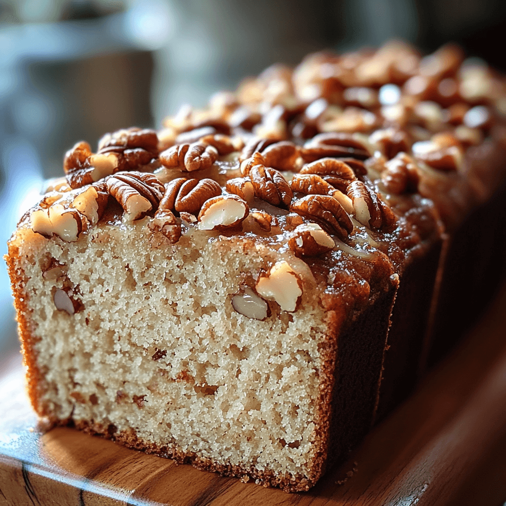 Old-Fashioned Sweet Alabama Pecan Bread Recipe Delight