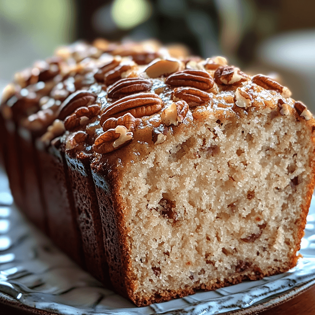 Old-Fashioned Sweet Alabama Pecan Bread Recipe Delight