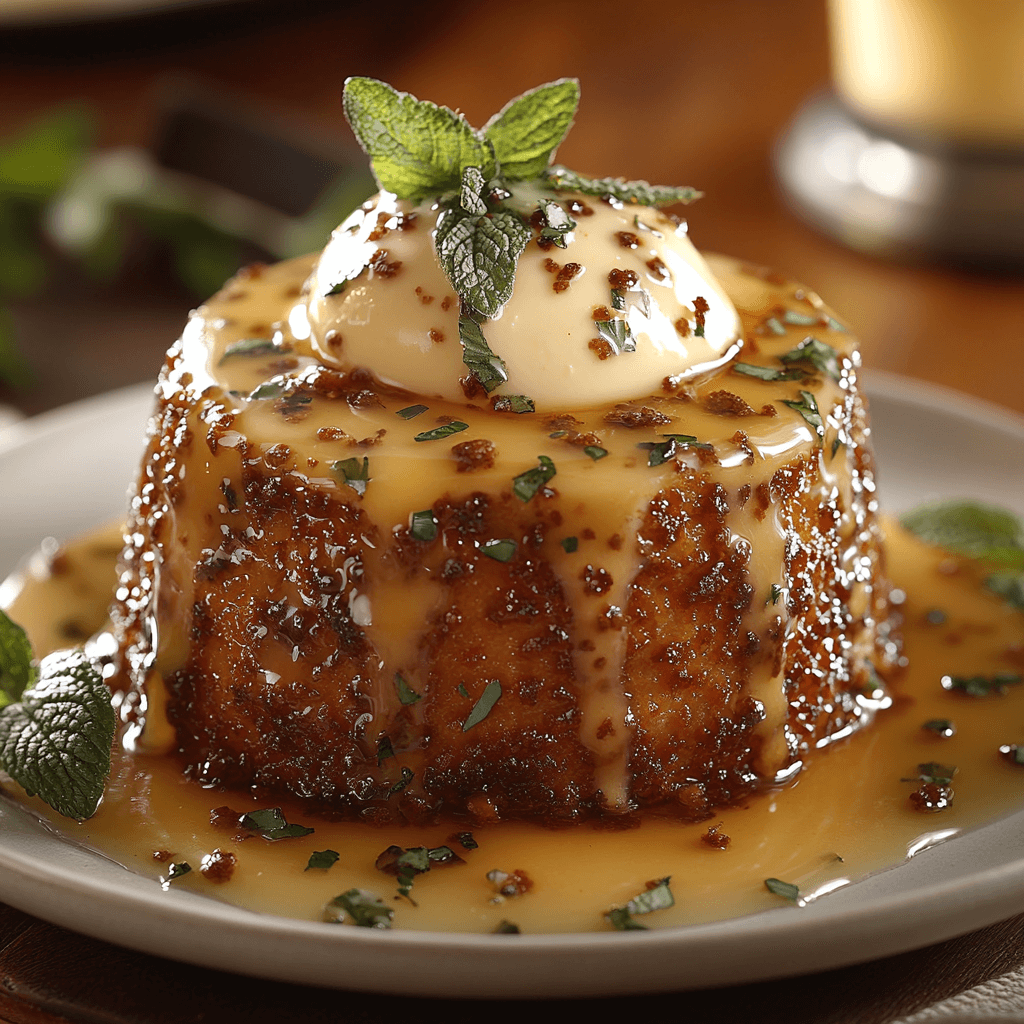 Decadent Malva Pudding with Amarula Sauce - Tasty with Lara