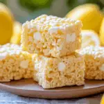 Delicious Lemon Rice Krispie Treats - Tasty with Lara