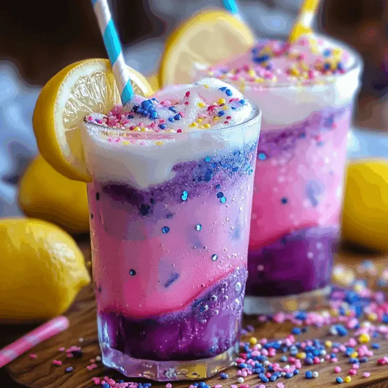 Homemade Unicorn Lemonade - Tasty with Lara