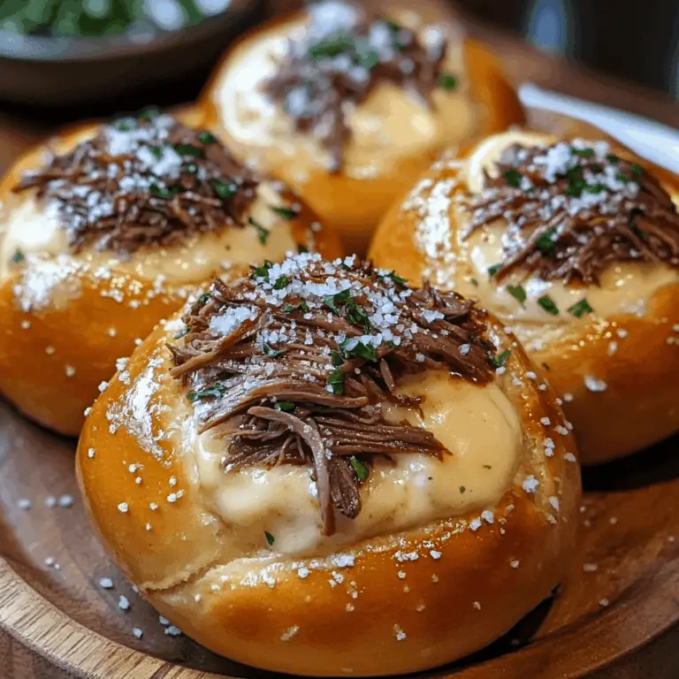 Irresistibly Cheesy Smoked Brisket & Beer Cheese Pretzel Bombs - Tasty ...