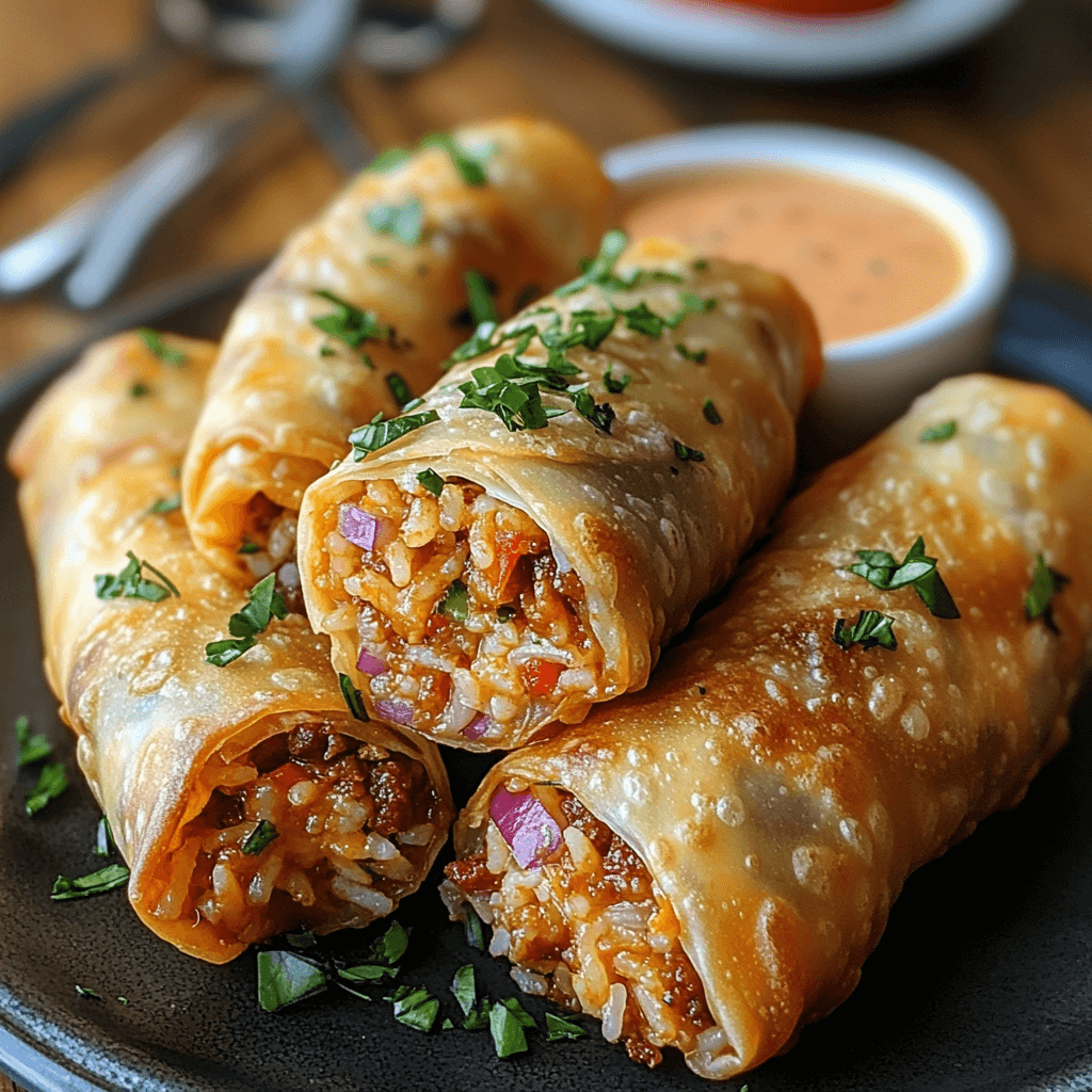 Spicy & Savory Voodoo Egg Rolls: An Easy Recipe - Tasty with Lara