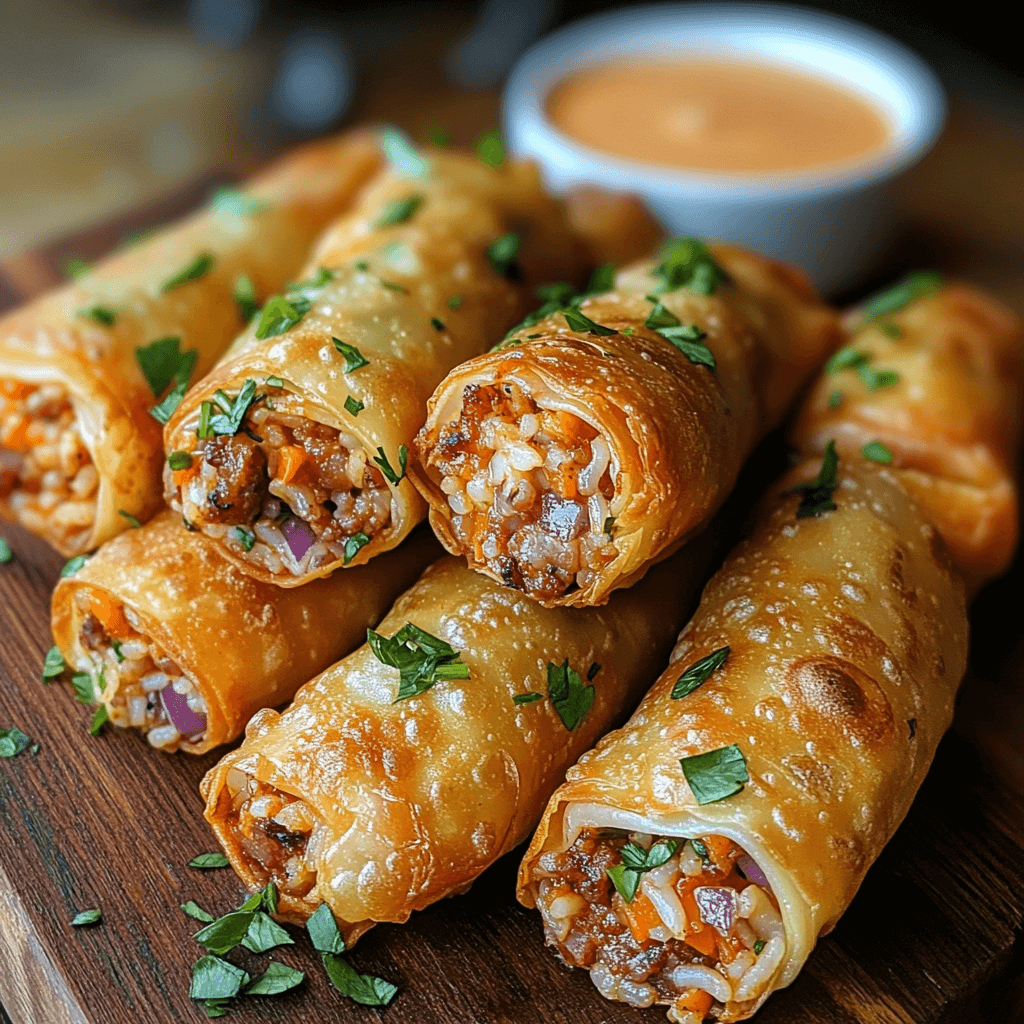 Spicy & Savory Voodoo Egg Rolls: An Easy Recipe - Tasty with Lara