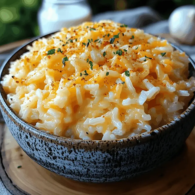 Ultimate Creamy Cheesy Rice - Tasty with Lara