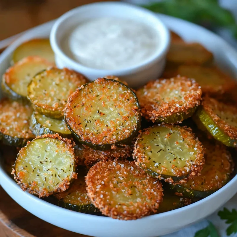 BEST Easy Crispy Fried Pickles Recipe