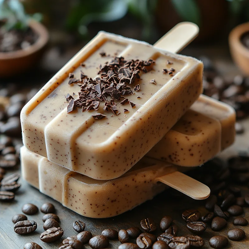 Easy 2-Ingredient Iced Coffee Popsicles Recipe