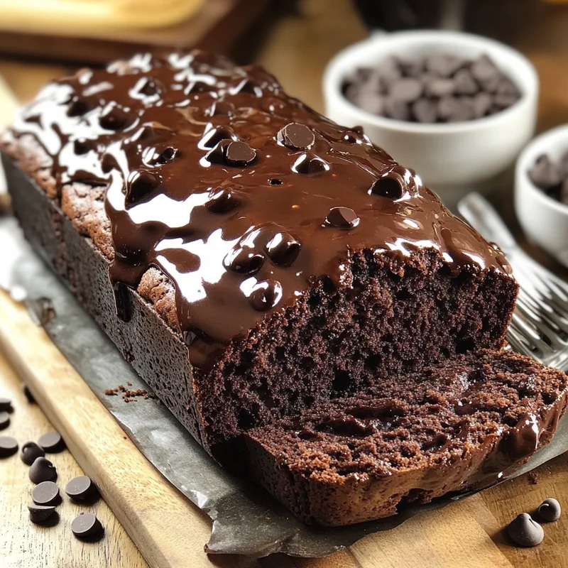 Easy & Delicious Hot Fudge Brownie Bread Recipe