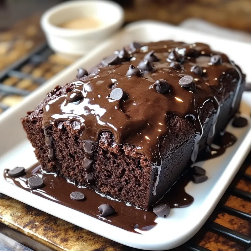 Easy & Delicious Hot Fudge Brownie Bread Recipe