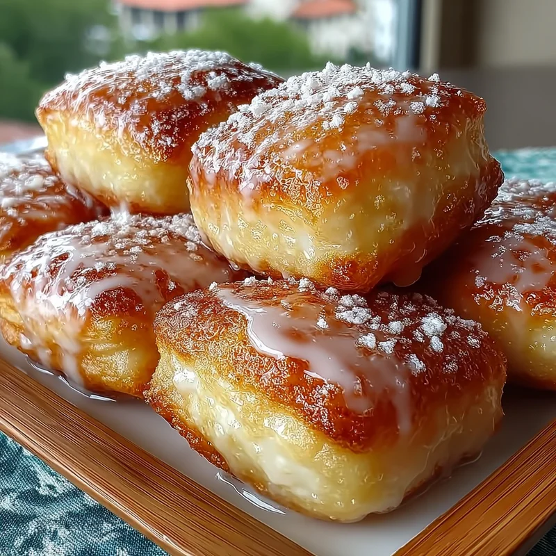 Easy Glazed Buttermilk Beignets Recipe | Homemade French Doughnuts