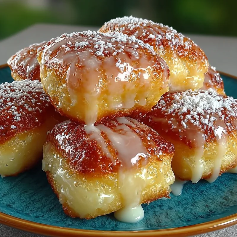 Easy Glazed Buttermilk Beignets Recipe | Homemade French Doughnuts