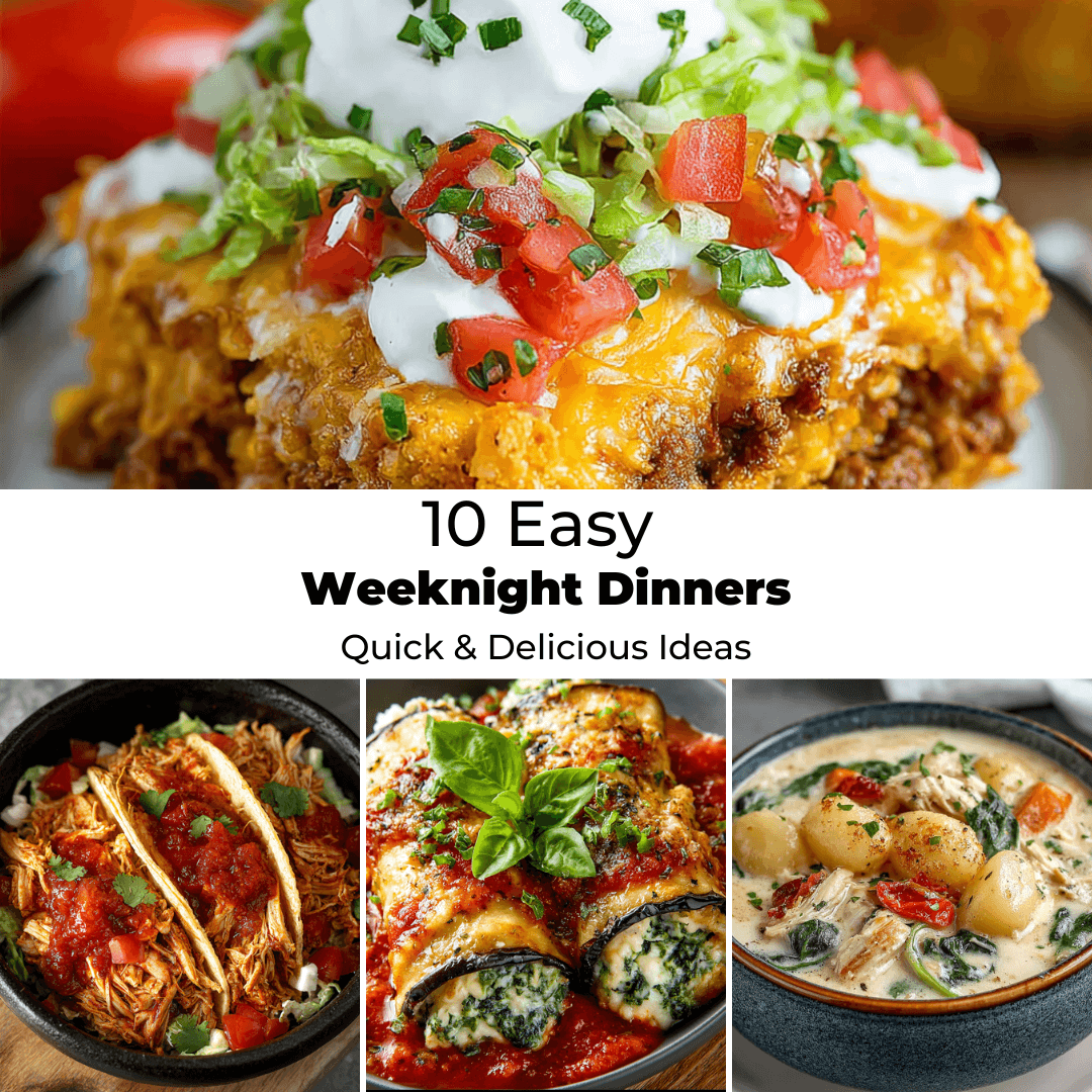 10 Quick & Tasty Weeknight Dinners You’ll Make on Repeat - Tasty with Lara