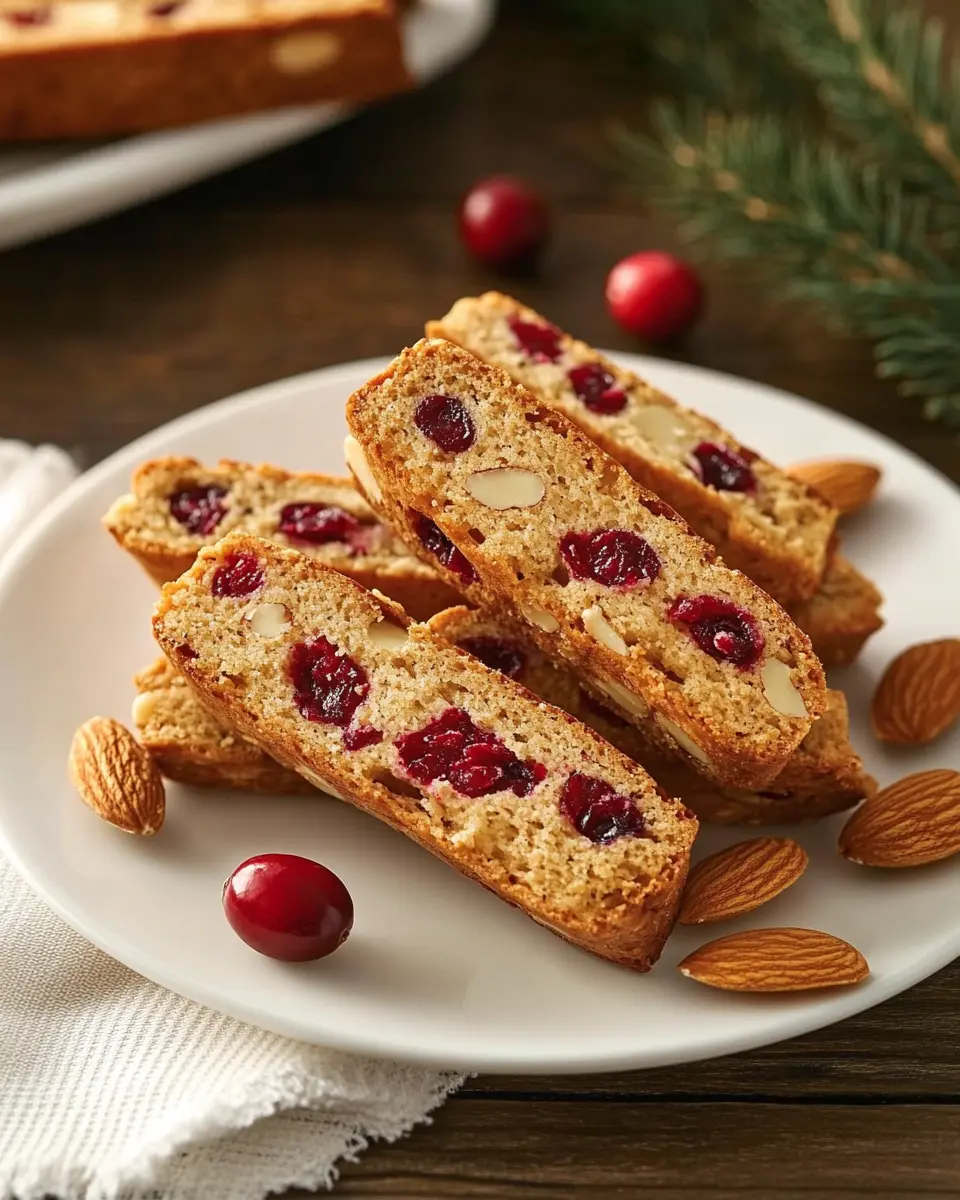 Cranberry Almond Biscotti: Irresistibly Crunchy and Simple! - Tasty ...