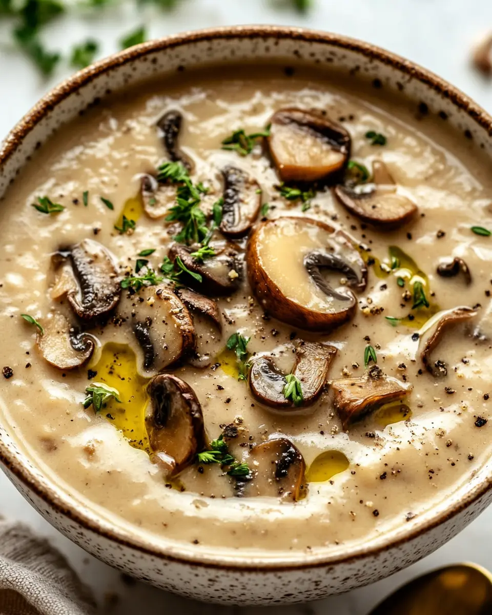 Keto Creamy Mushroom Soup: Indulgent Flavor, Guilt-Free Comfort - Tasty ...