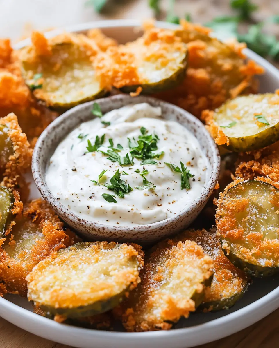 Fried Pickle and Ranch Dip: Irresistibly Tangy and Easy Delight - Tasty ...