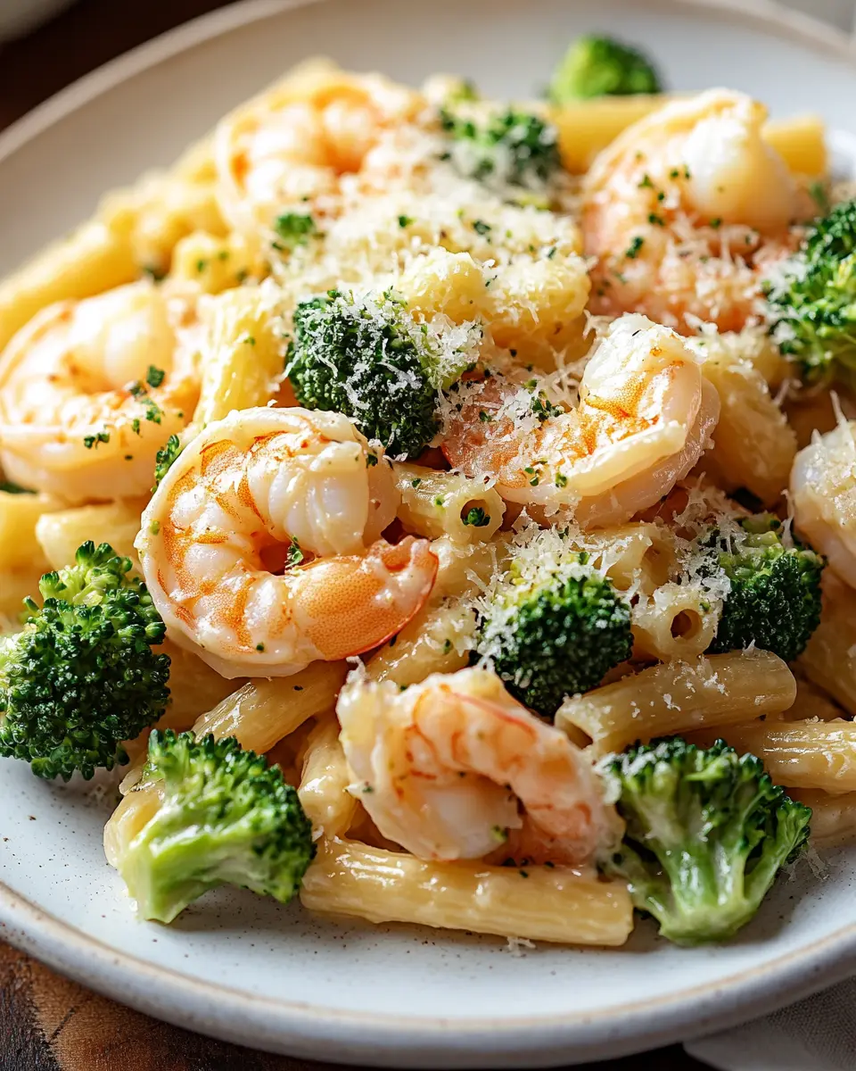Creamy Shrimp and Broccoli Pasta: Easy Comfort in Every Bite - Tasty ...